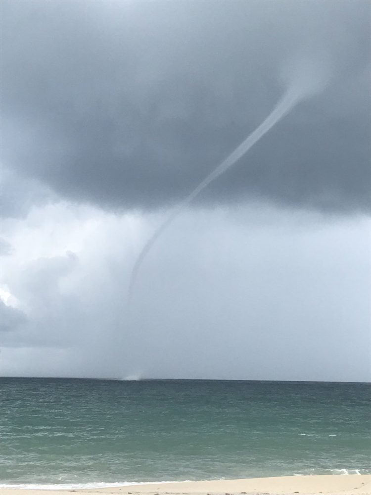 Waterspout spotted near south county - Vero News