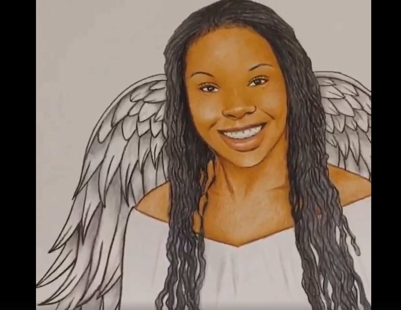 'Beautiful' - Time-lapse video of Alteria Woods drawing - Vero News