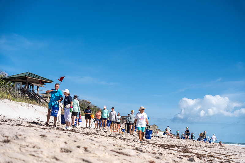 World Ocean Day: Volunteers remove trash from Golden Sands Beach - Vero ...